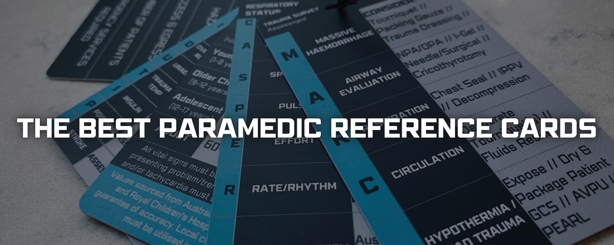 The Best Paramedic Reference Cards - Comparison (2025) – MyMedEquip