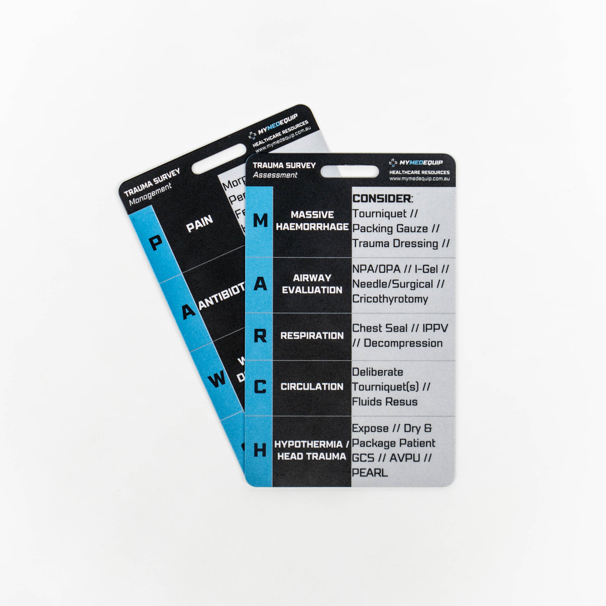 MARCH-PAWS Trauma Card – MyMedEquip